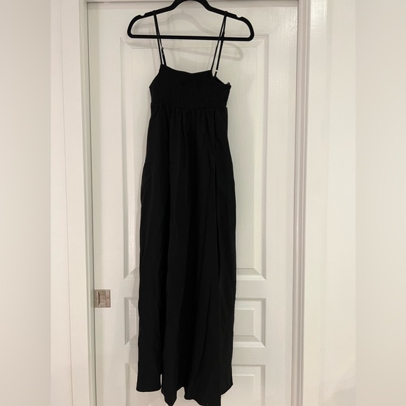 Zara | Dresses | Zara Square Neck Midi Dress | Poshmark